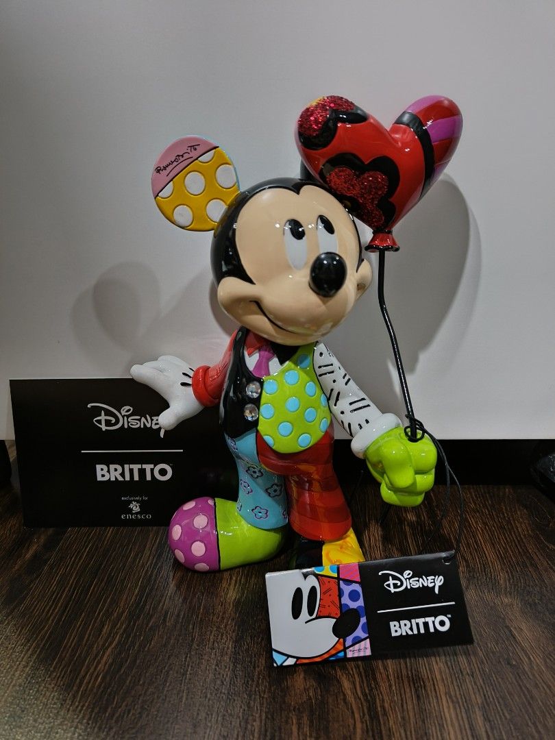 Disney by Romero Britto - Mickey Mouse Numbered Limited Edition ...
