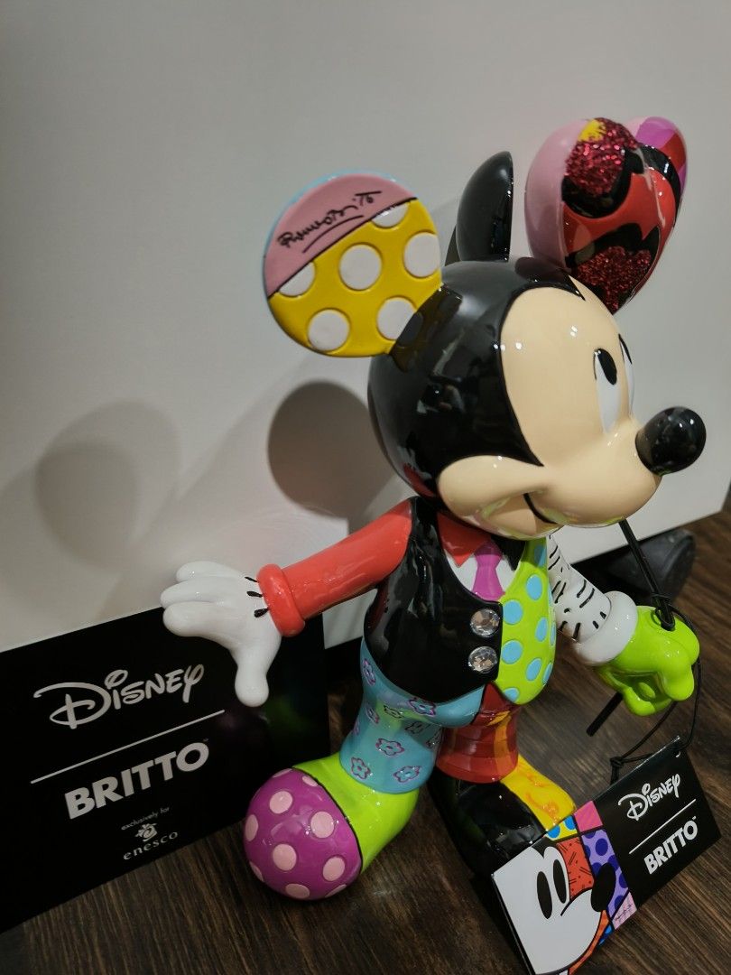 Disney by Romero Britto - Mickey Mouse Numbered Limited Edition ...