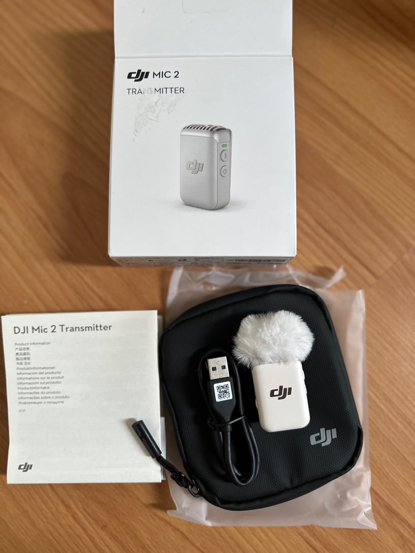 DJI Mic 2 new just opened the box, Photography, Photography Accessories ...