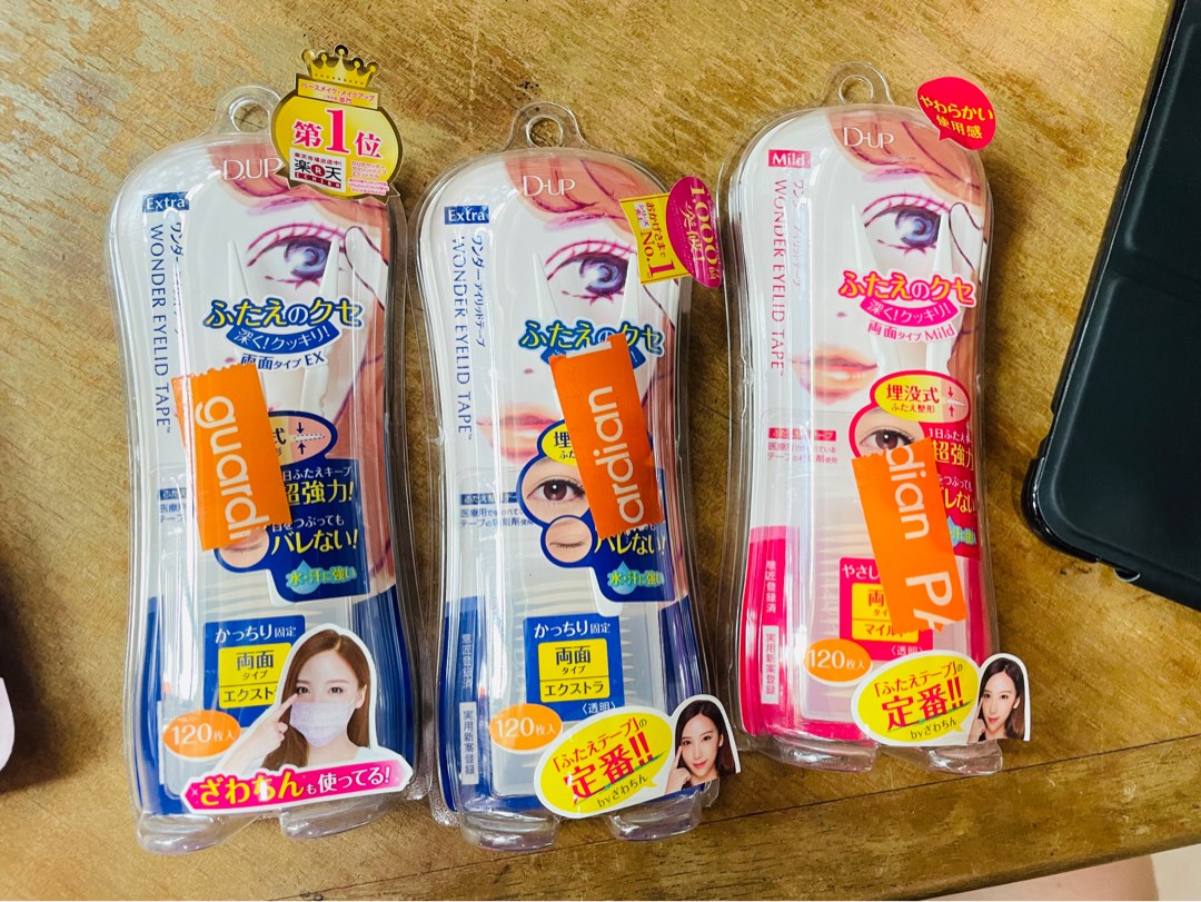 DUP wonder Eyelid Tape, Beauty & Personal Care, Face, Makeup on Carousell