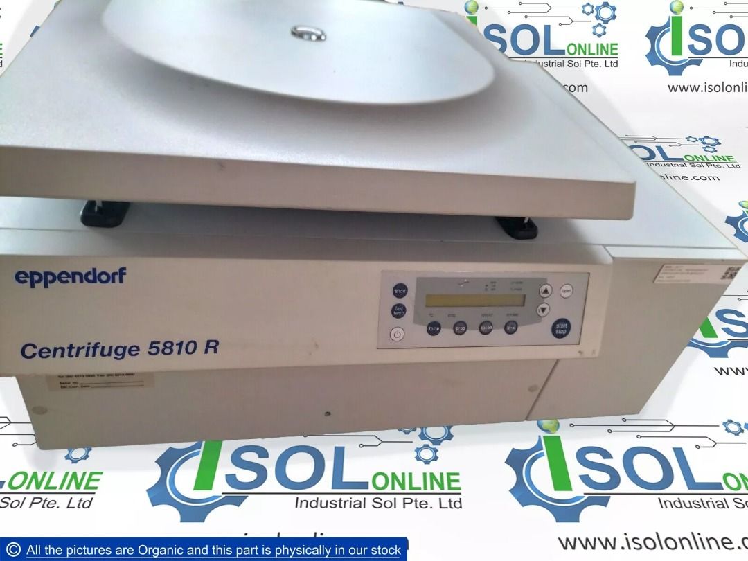 Eppendorf 5810 R Benchtop Centrifuge 5800 Series W/ A-4-62 Swinging Bucket Rotor, Computers ...