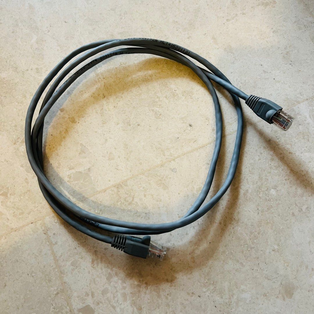 Ethernet cable / Ethernet wire / Telephone line wire / RJ11 Port Cable ...