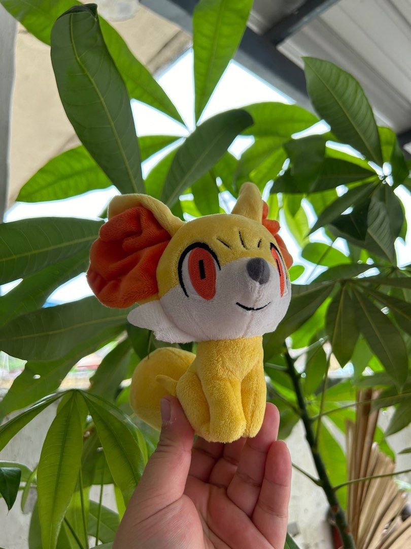 Fennekin plush pokemon, Hobbies & Toys, Toys & Games on Carousell