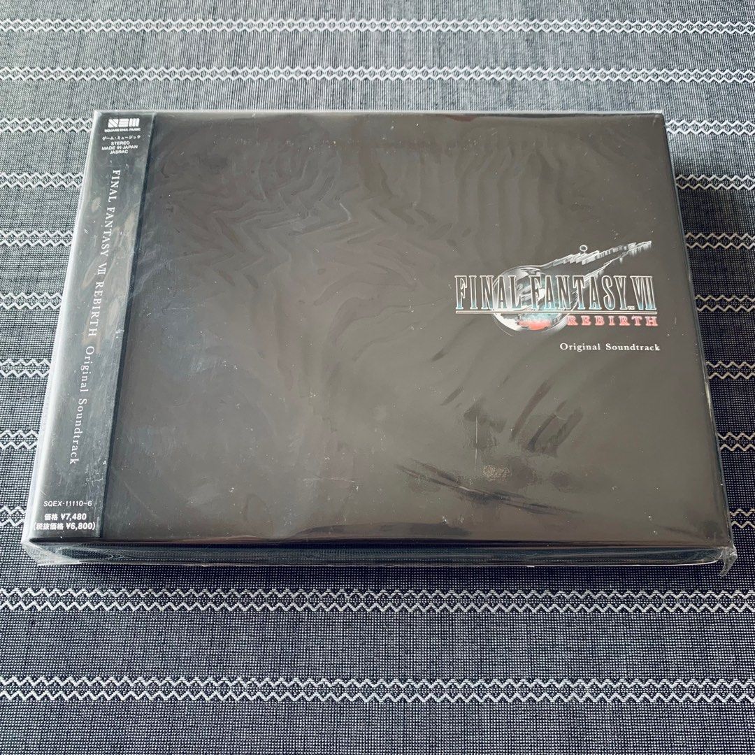 FINAL FANTASY VII Rebirth - Original Soundtrack [Regular Edition] 7 CD ...