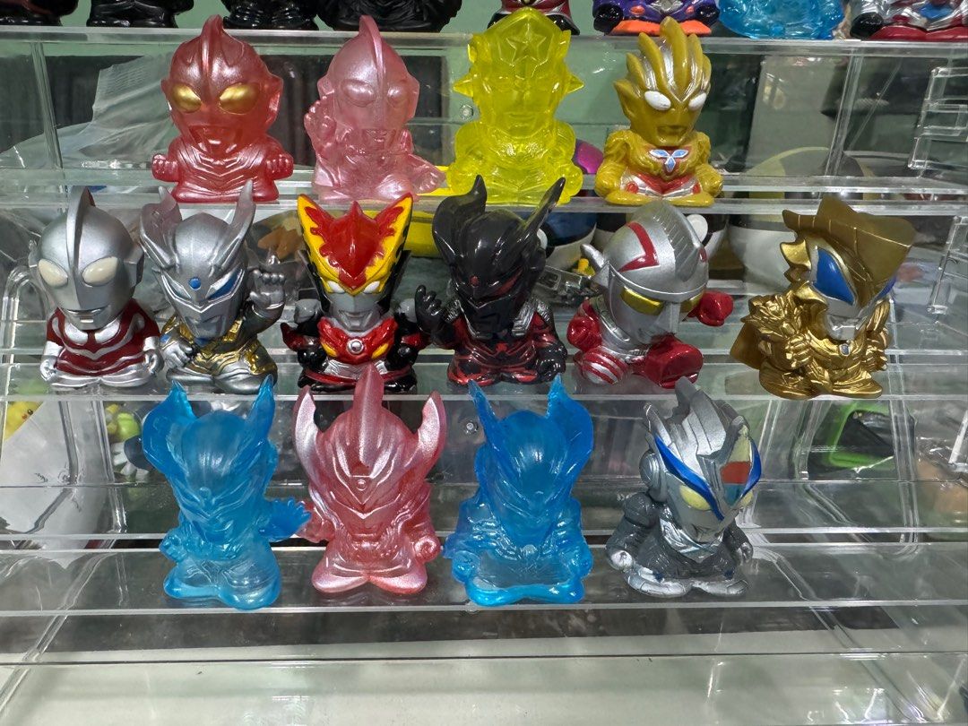 finger puppet ultraman new generation and special colour, Hobbies ...