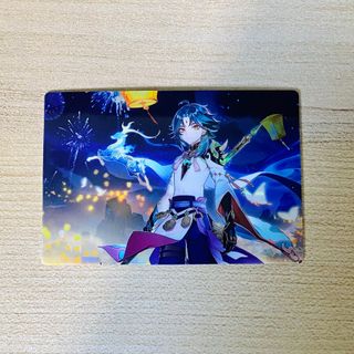 OFFICIAL Bandai Genshin Impact Metal Trading Cards: Ei Raiden Shogun ...