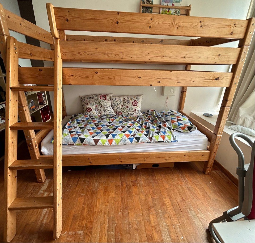 German “Flexa” bunk bed high end wood, Furniture & Home Living ...