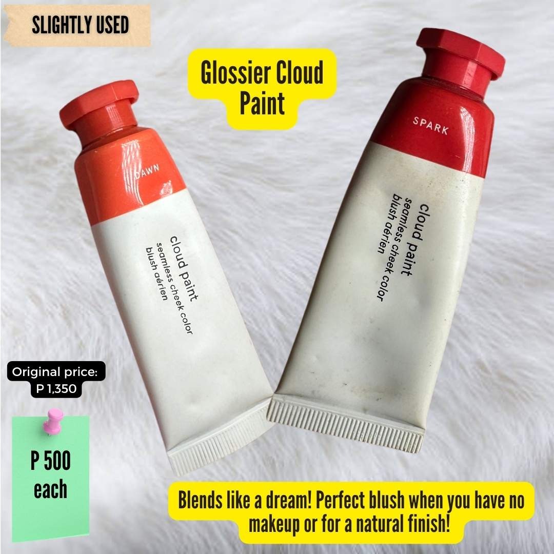 Glossier Cloudpaint in Spark and Dawn, Beauty & Personal Care, Face, Makeup on Carousell