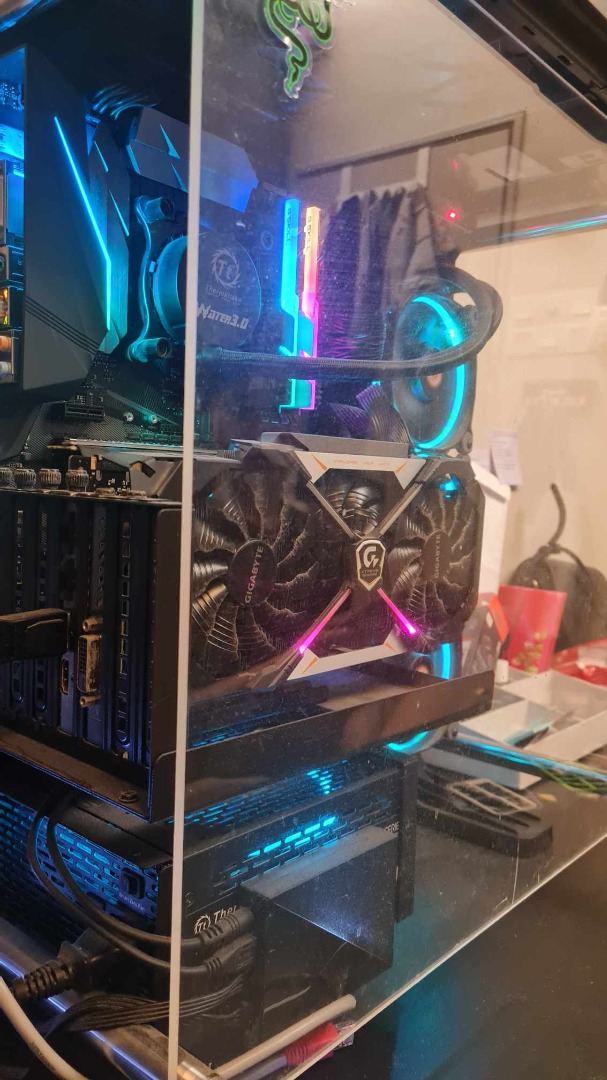 GTX1080 High End Gaming PC in Clear Acrylic Chassis (without hard ...
