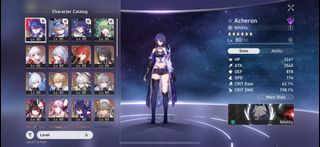 Kafka Robin 14x 5 Star | 8K JADES | TB70 HSR Acc | Honkai Star Rail ...