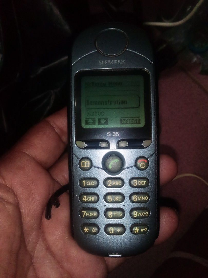 Hp jadul Siemens S35, Telepon Seluler & Tablet, Lainnya di Carousell