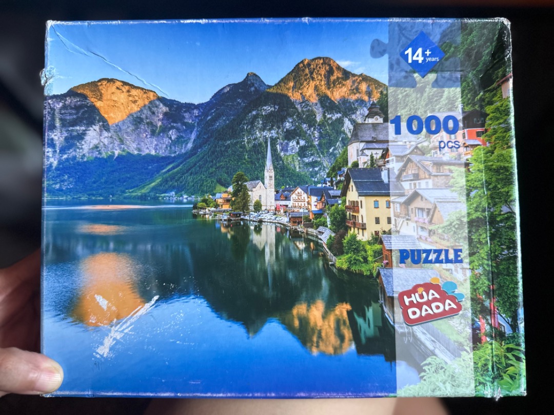 HUA DADA Jigsaw Puzzle - Hallstatt Village (1000 pcs), Hobbies & Toys ...