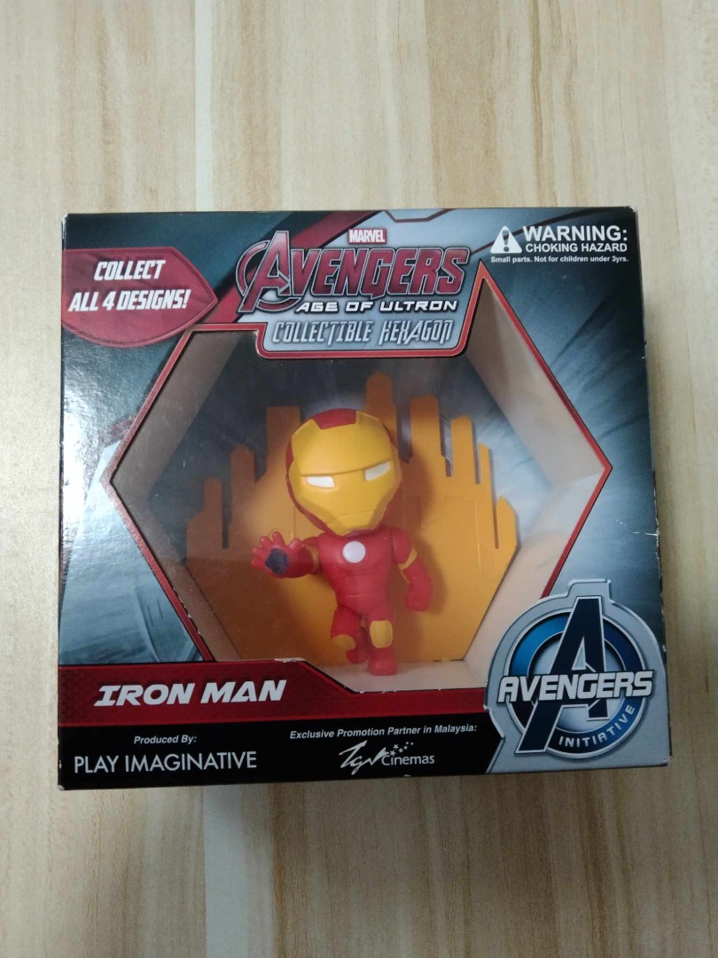 Avengers - Iron Man [Collectible Hexagon], Hobbies & Toys, Collectibles ...