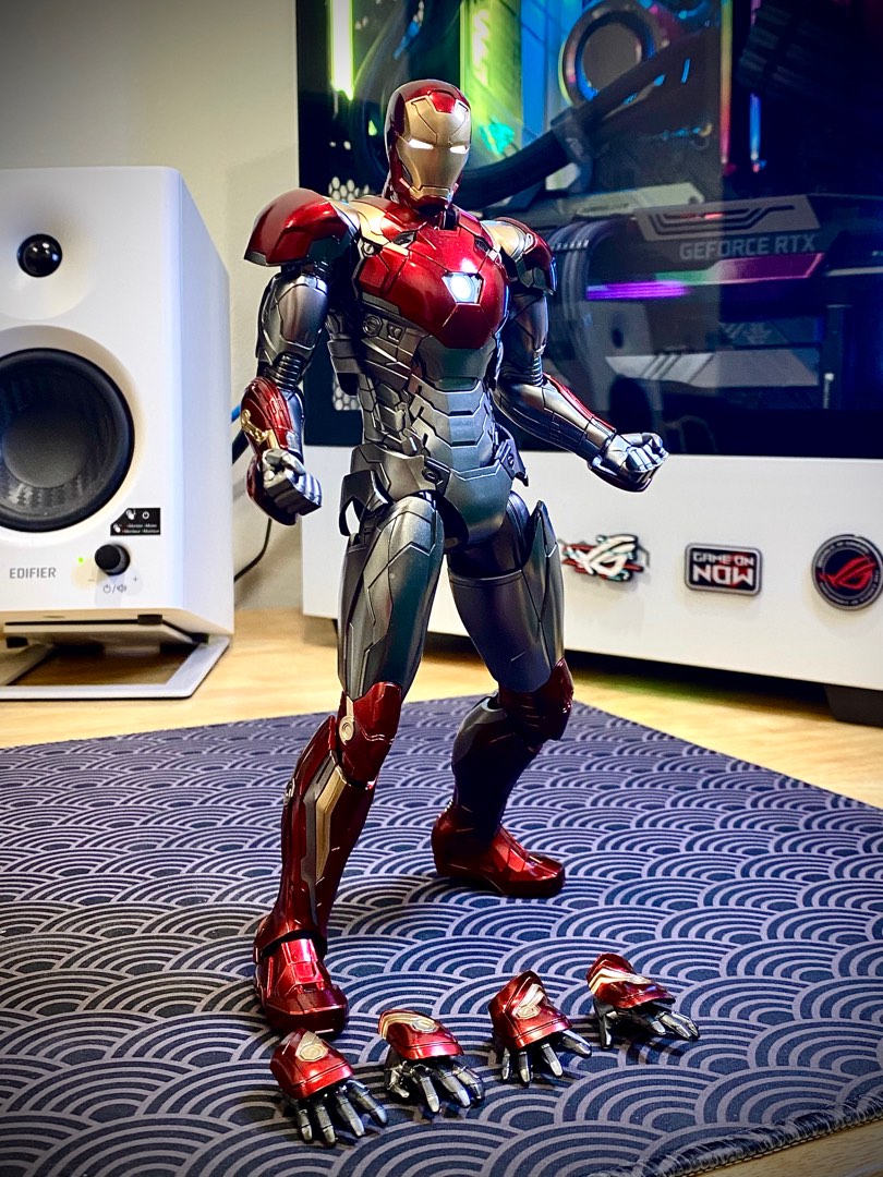Iron Man MK47 (E-Model), Hobbies & Toys, Toys & Games on Carousell