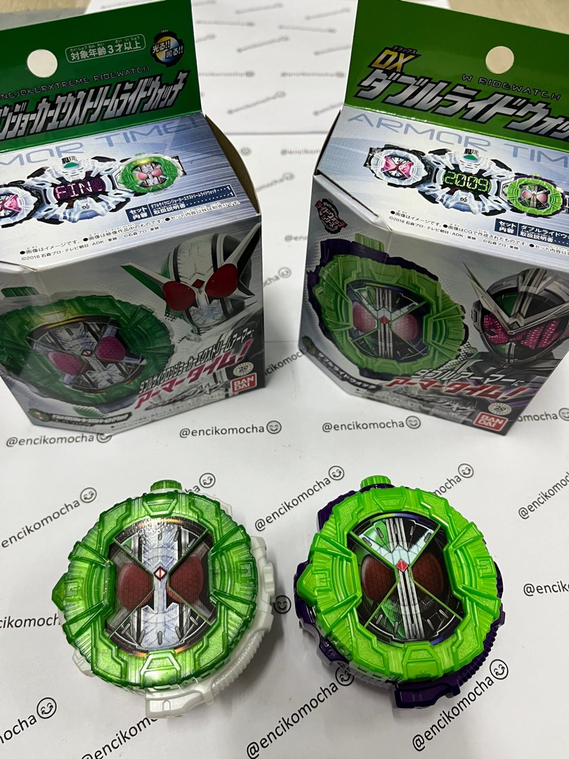 Kamen Rider Masked Rider Zi-O ZiO Double W Cyclone Joker Extreme DX, Hobbies & Toys, Toys ...