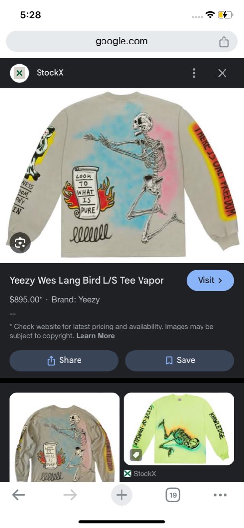 Kanye West Wes Lang Bird, Men's Fashion, Coats, Jackets and Outerwear ...