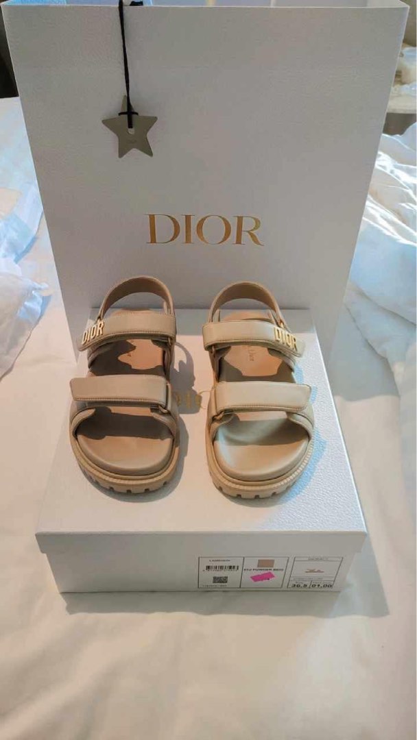 Legit dior sandals with receipt original!!, Luxury, Sneakers & Footwear ...