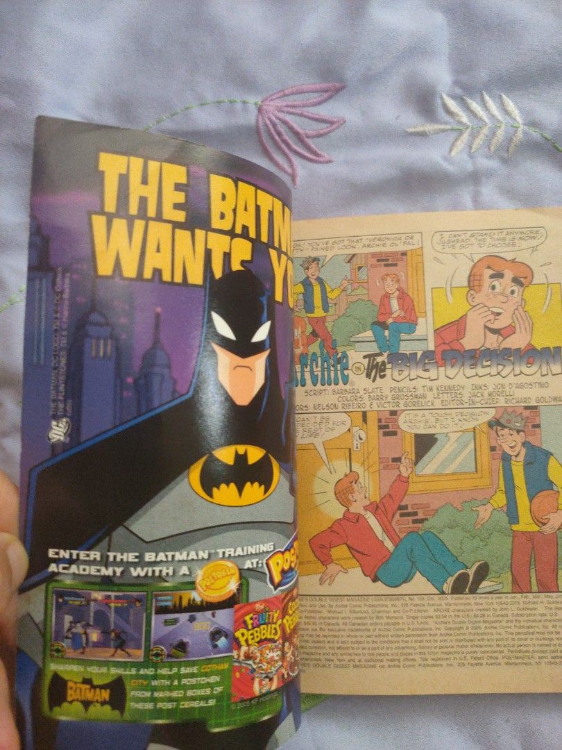 Like New,ALL pages ,cover,spine perfect condition#Archie's Double ...