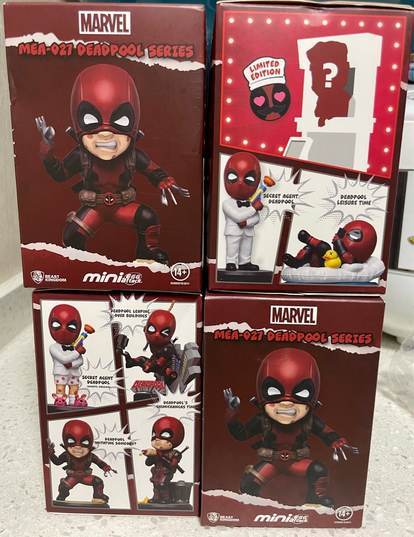 MEA-027 Deadpool Series (Blindbox) 死特系列盲盒, Hobbies & Toys, Toys & Games ...