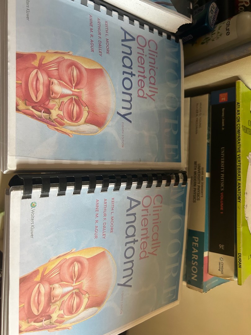 Moore’s Clinically Oriented Anatomy (8th ed) by Moore et al, Hobbies ...
