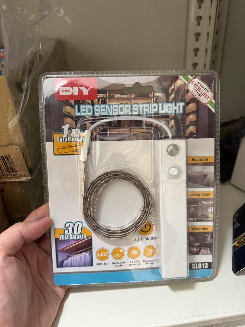 Mr diy led light strip, Furniture & Home Living, Lighting & Fans ...