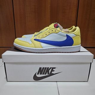 Air Jordan 1 Travis Scott Fragment Empty Box, Men's Fashion, Footwear ...