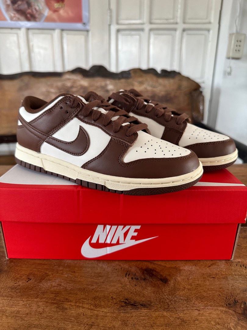 Nike Dunk Low Cocoawow, Women's Fashion, Footwear, Sneakers on Carousell
