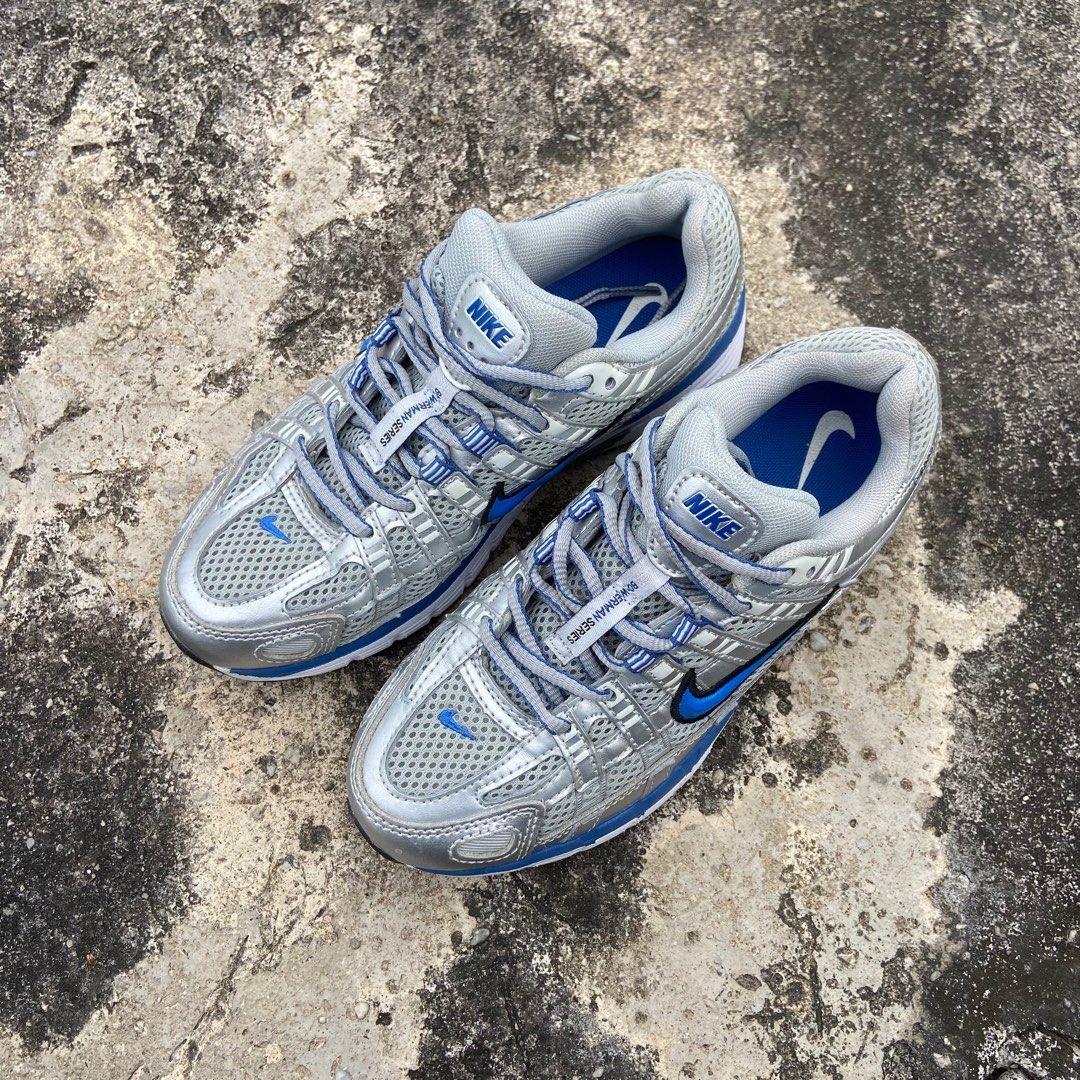 Nike P6000 Laser Blue, Fesyen Pria, Sepatu , Sneakers di Carousell