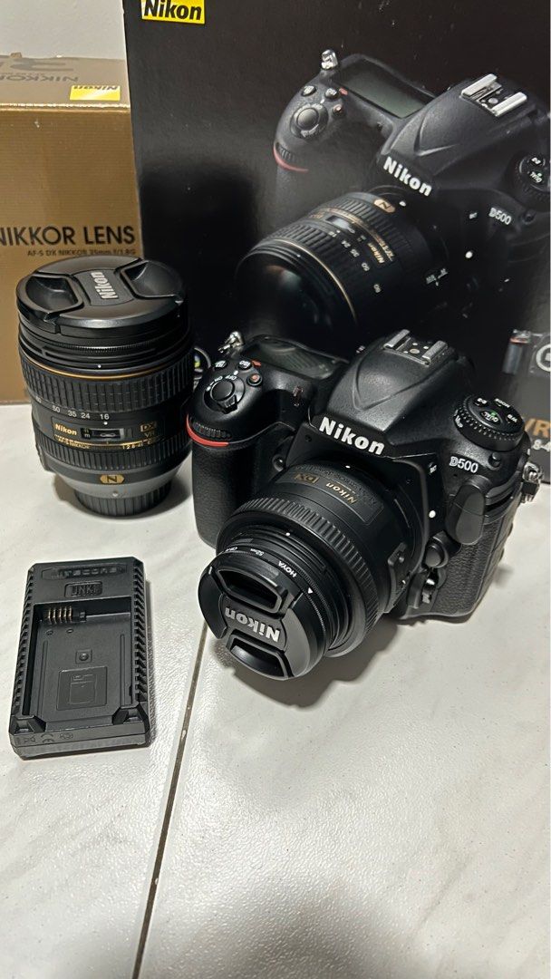Nikon D500 APS-C DSLR Camera Capable of 10 FPS burst mode., Photography, Cameras on Carousell