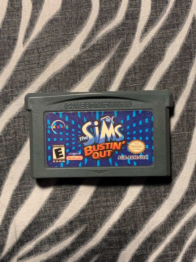 Nintendo Sims Bustin’ Out Gameboy, Video Gaming, Video Games, Nintendo ...