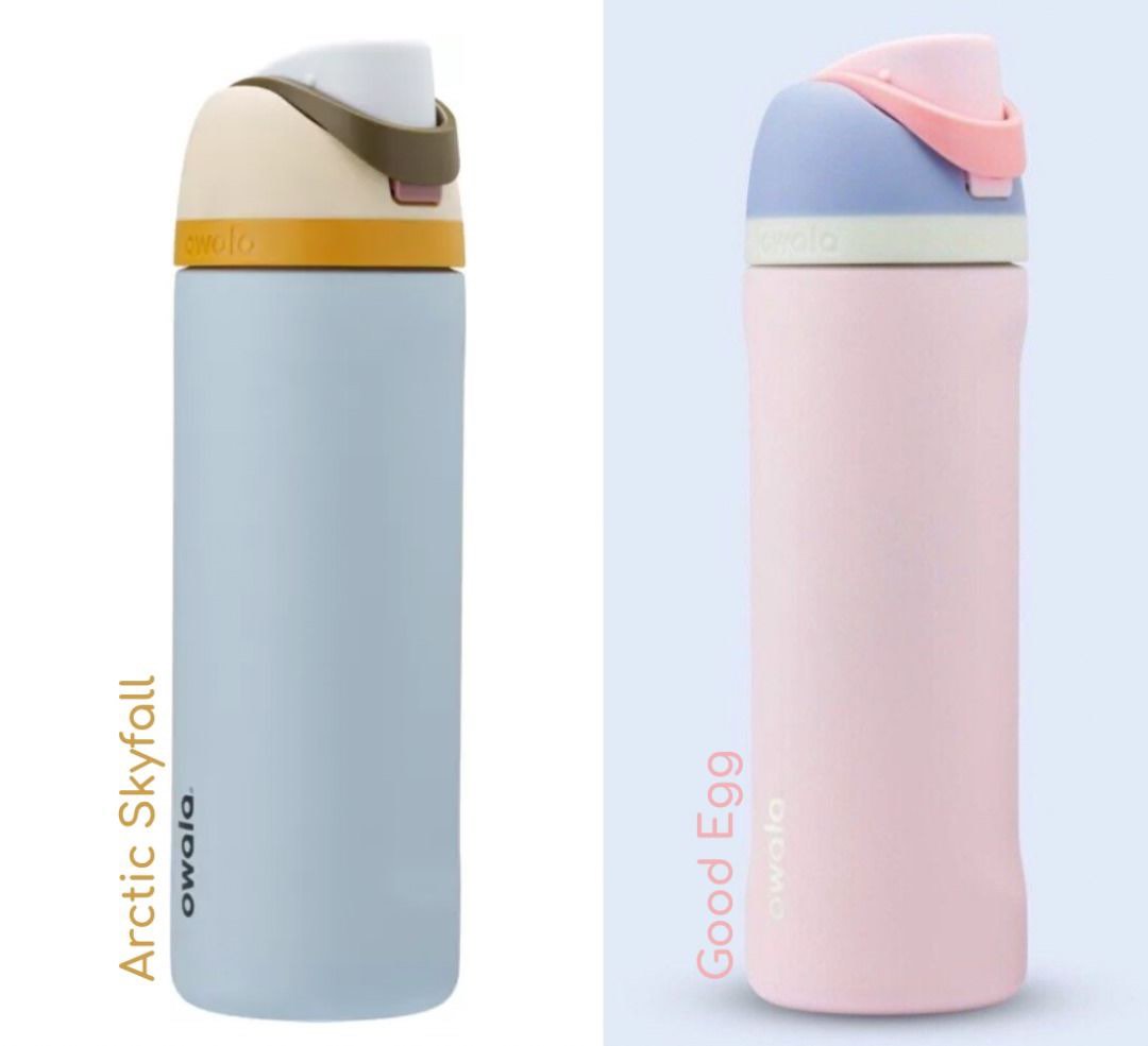 Owala Freesip 24oz Water Bottle - RARE GOOD EGG, ARCTIC SKYFALL ...