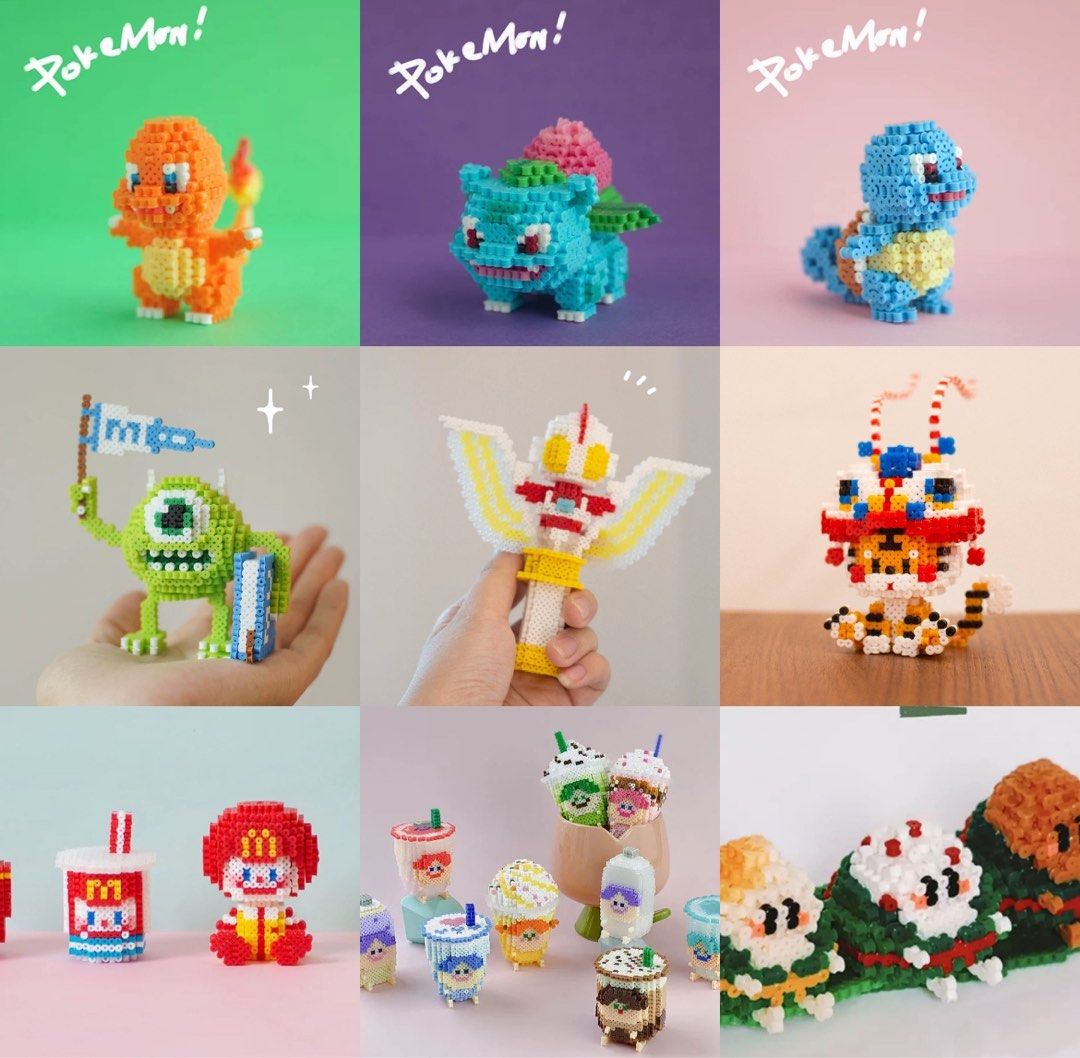 Squirtle Perler Squirtle Perler Beads Etsy