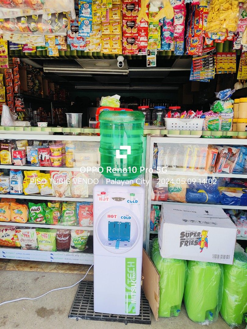 Vendo Machine (piso tubig dispenser), Furniture & Home Living, Outdoor ...