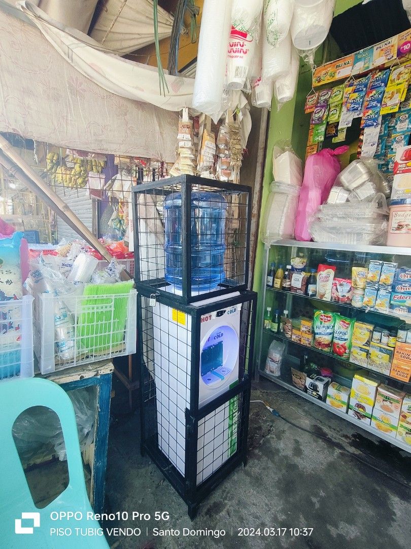 Vendo Machine (piso tubig dispenser), Furniture & Home Living, Outdoor ...