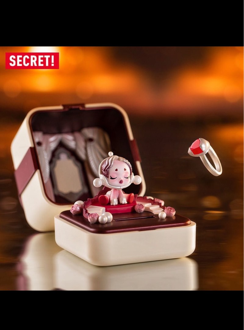 Popmart Blindbox romantic box skull panda secret, Hobbies & Toys, Toys ...