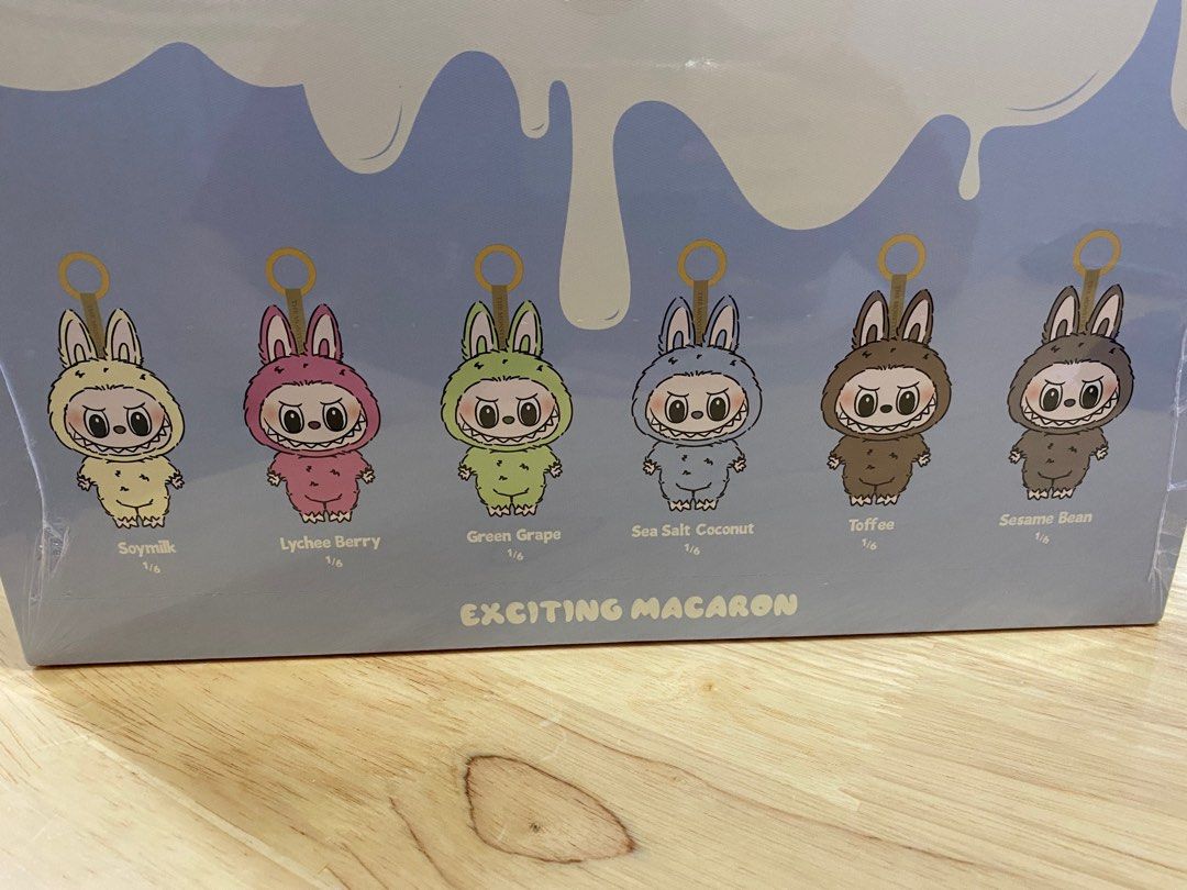 Popmart Labubu Macaron, Hobbies & Toys, Toys & Games on Carousell