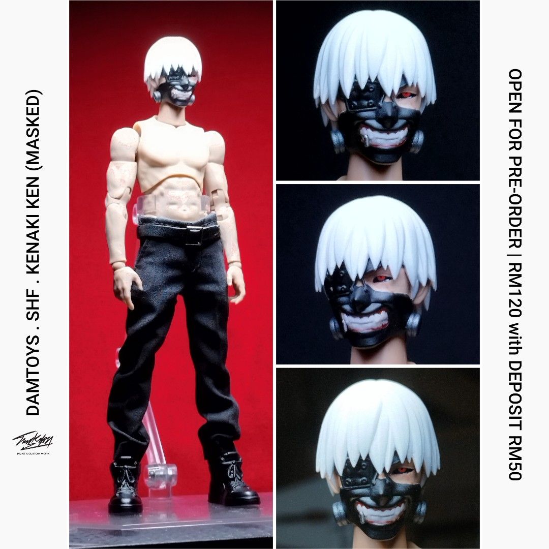 Pre-order | Kenaki Ken Headsculpt for Shf | Damtoys, Hobbies & Toys ...