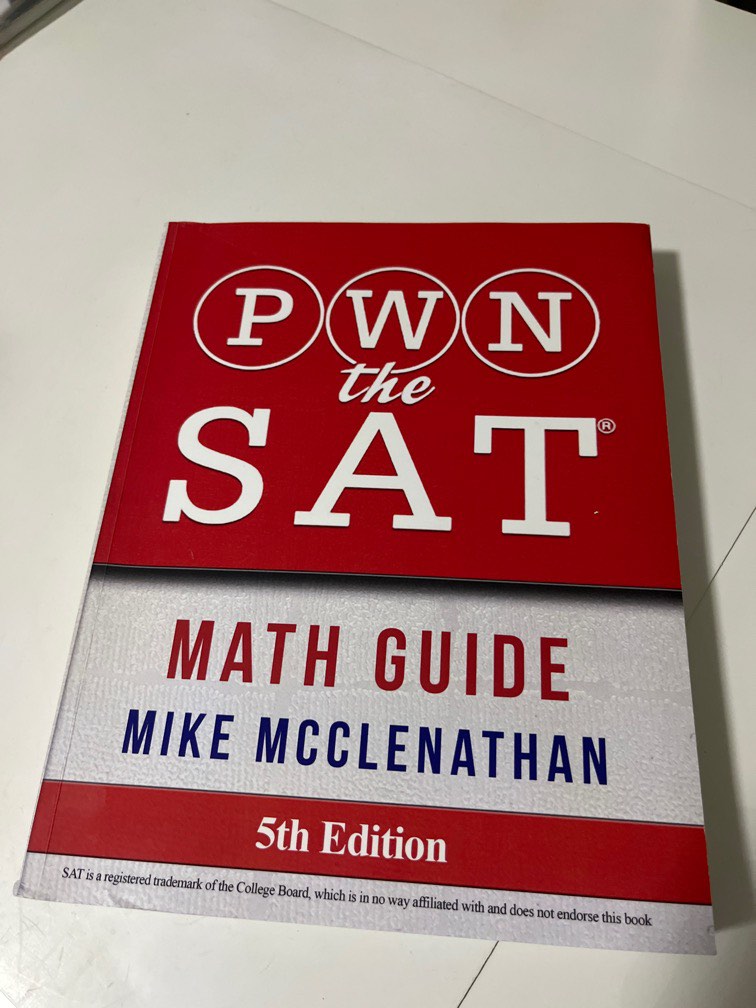 PWN SAT- Math guide, Hobbies & Toys, Books & Magazines, Assessment Books on Carousell