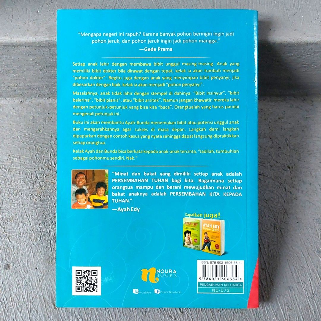 Rahasia Ayah Edy Memetakan Potensi Unggul Anak - Ayah Edy | Buku ...