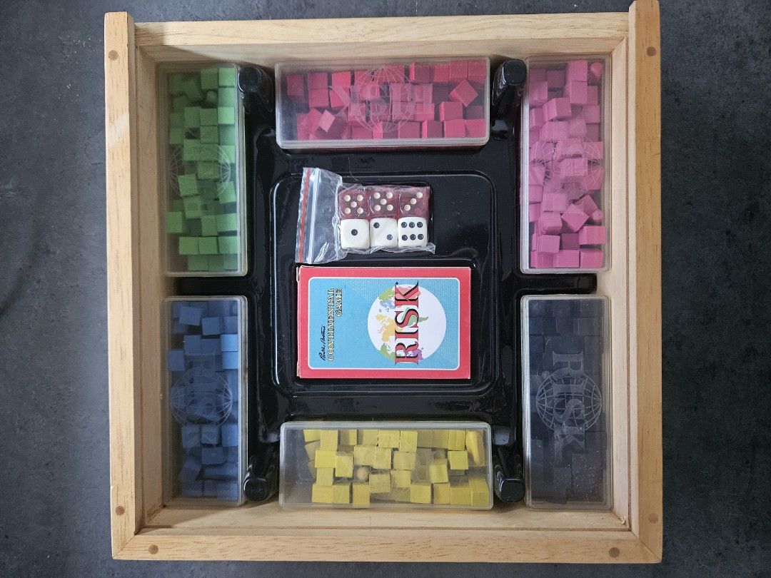 Risk Board game *vintage edition, Hobbies & Toys, Toys & Games on Carousell