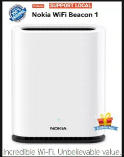 Nokia WiFi Beacon 2 Wifi 6 Router (Starhub smart wifi), Computers ...