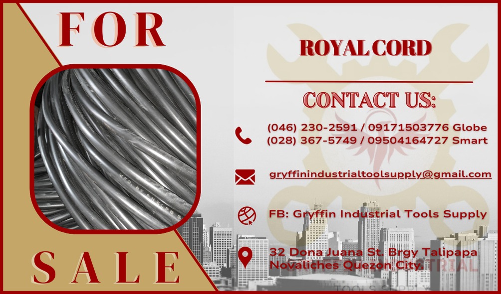 ROYAL CORD, Commercial & Industrial, Industrial Equipment on Carousell