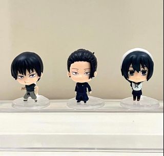set jujutsu kaisen mini figures gojo satoru miwa geto suguru toji ...