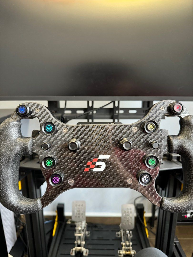 Simagic Alpha Mini DD Wheelbase (10Nm) + GT4 Formula Wheel + Buttkicker ...