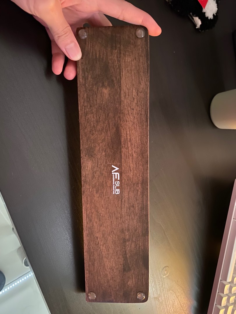 Solid wood keyboard arm rest, Computers & Tech, Parts & Accessories ...