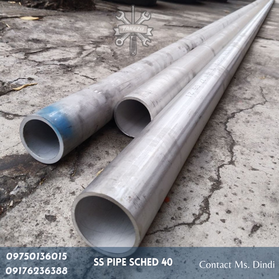 SS PIPE SCHED 40, Commercial & Industrial, Industrial Equipment on ...