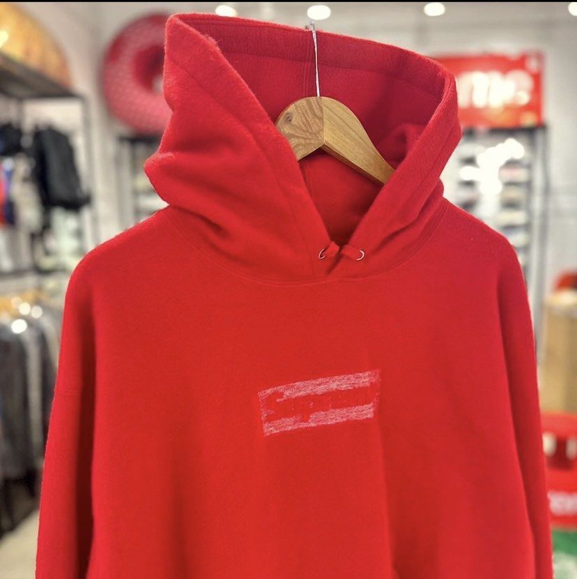 Supreme Inside Out Box Logo Red, Men's Fashion, Tops & Sets, Hoodies on ...