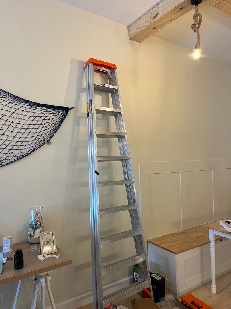 Tangga Ladder 10 step 4 meter, Furniture & Home Living, Home ...