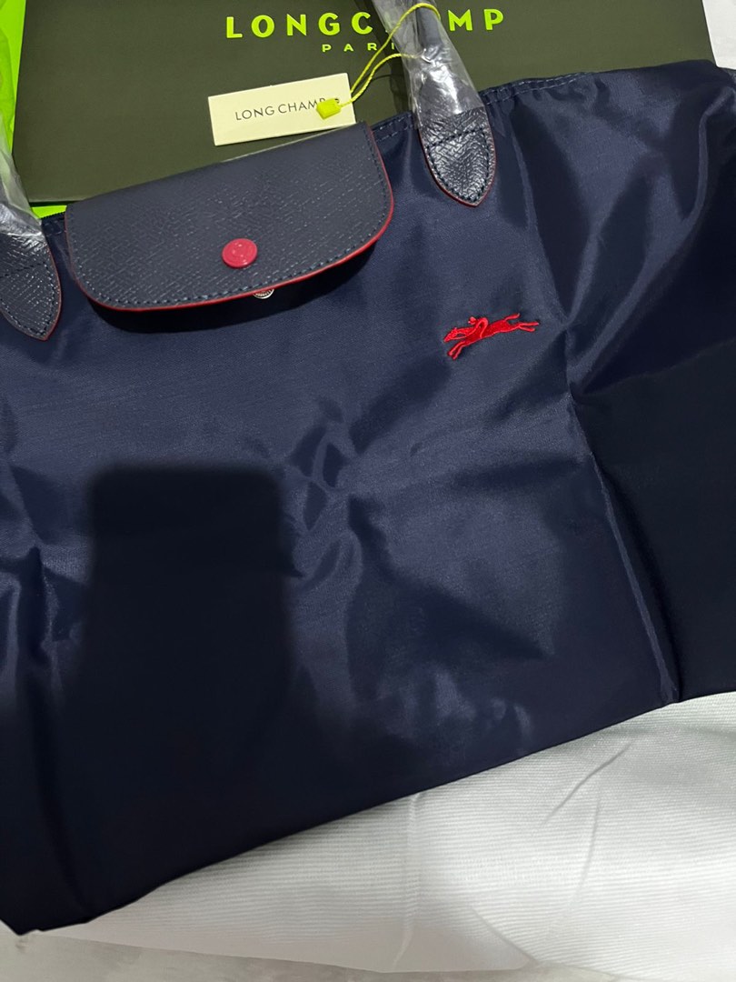 Tas Longchamp Club Tote bag - Large Long Handle, Fesyen Wanita, Tas ...