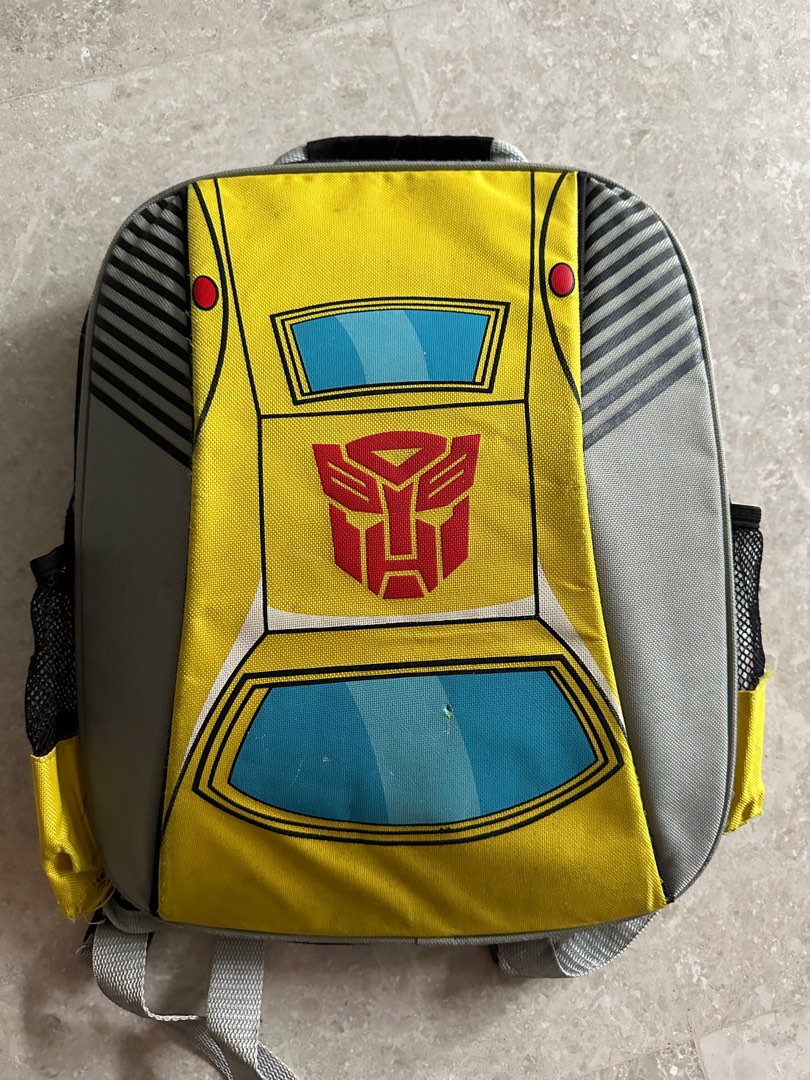 Transformers School Bag, Men's Fashion, Bags, Backpacks on Carousell